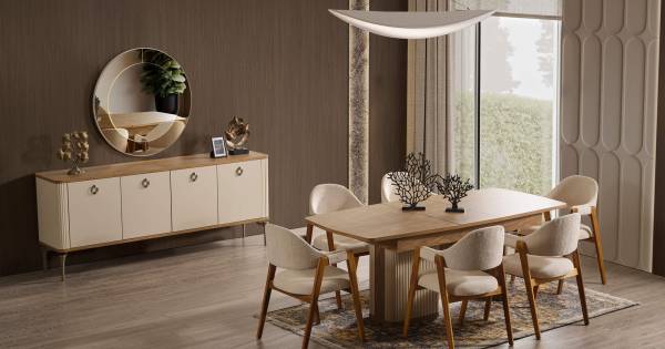 Трапезен комплект Paris - Топ Цени | Мебели Онлайн Orhideamebel.com